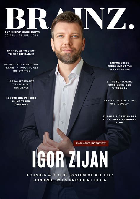 Weekly Highlights April 20 April 27 April Brainz Magazine