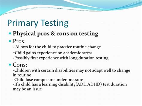 Standardized Testing