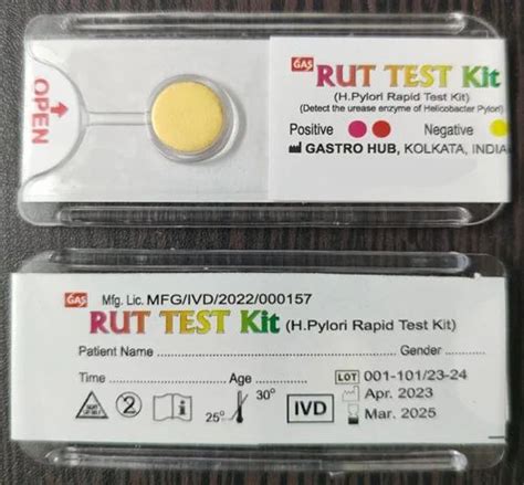 H Pylori Kit Packaging Type Plastic Box At ₹ 40 Piece In Kolkata Id