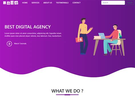 Github Fmcoskun Digital Agency Website Digital Agency Website