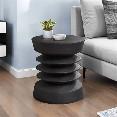 Ebern Designs Modern Accent Table 25h Indoor Or Outdoor Side Table End