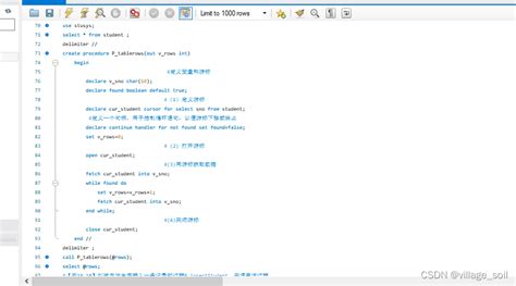 第10章 存储过程与存储函数（示例代码）存储过程和存储函数实验代码 Csdn博客