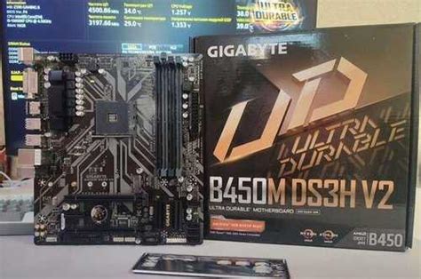 Новая Материнская плата Gigabyte B450M DS3H V2 Вся Россия | Комьютерные ...