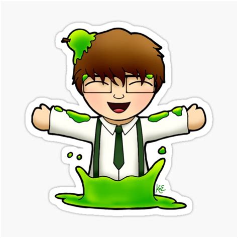 Charlie Slimecicle Chibi Sticker For Sale By Thekoestore Redbubble