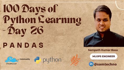 Day 26 Data Analysis With Pandas By Sampathkumarbasa Medium