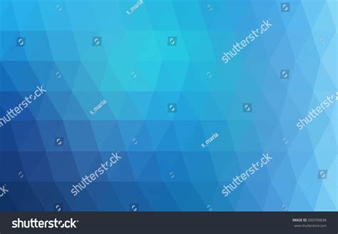 Light Blue Polygon Abstract Pattern Completely Stock Vector Royalty