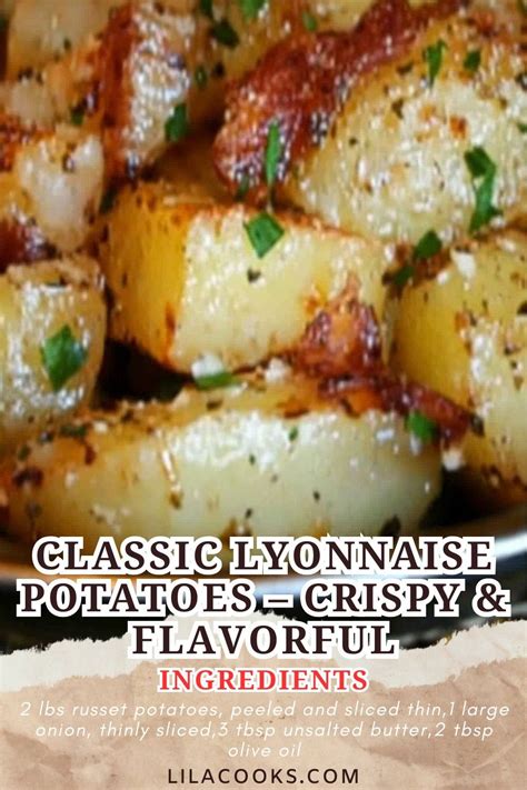 Lyonnaise Potatoes A Classic French Side Dish