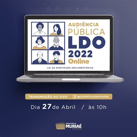 Ldo 2022 De Muriaé Será Apresentada Nesta Terça Com Transmissão Ao Vivo
