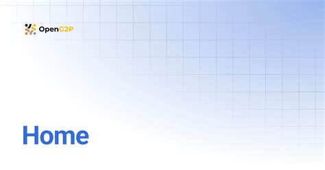 Home Openg2p Docs