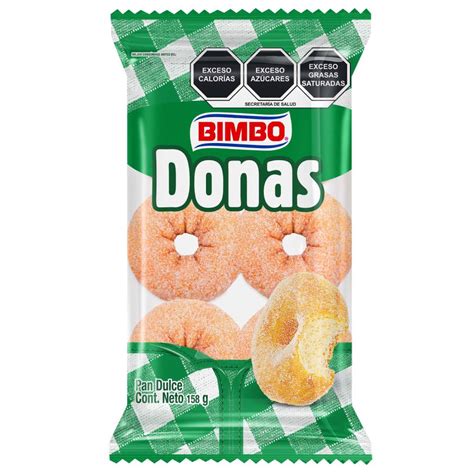 Donas De Azúcar Bimbo 6 Pz Soriana