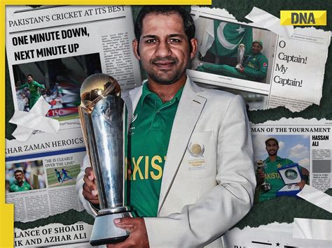 Pakistans Sarfaraz Ahmed Recalls 2017 Champions Trophy Win Against