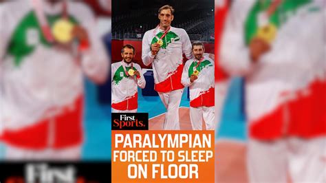 Anti Sex Bed Bothers Paralympian Forced To Sleep On The Floor
