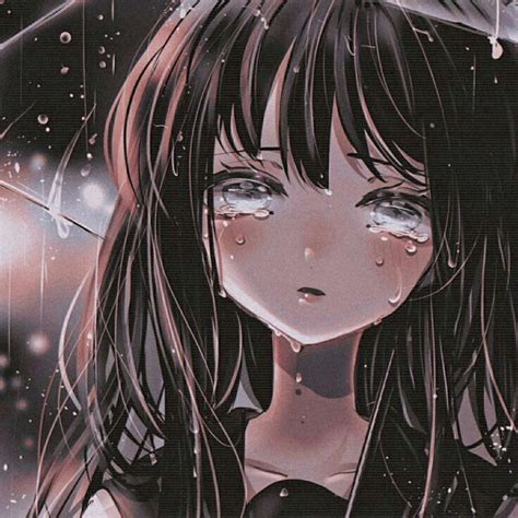 Anime Tumblranime Icons Menina De Anime Chorando Menina Anime Images