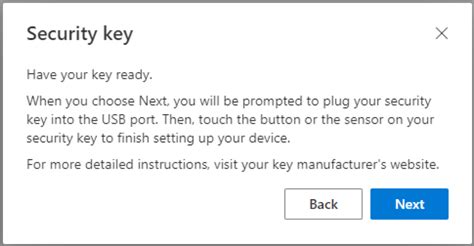 using a physical security key with office 365 · secure practice