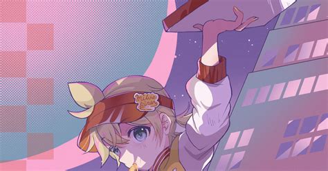 Vocaloid 🍦ダイナーリンレン🍕 しょこらしめじのイラスト Pixiv