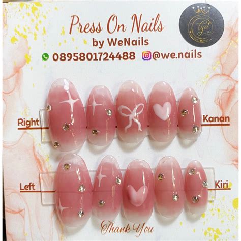 Jual Kuku Palsu Pinky Love Shopee Indonesia