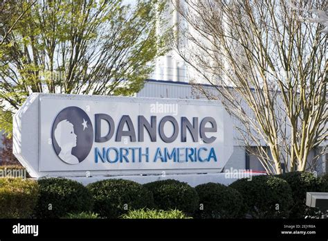 A Logo Sign Outside Of A Facility Occupied By Danone North America In