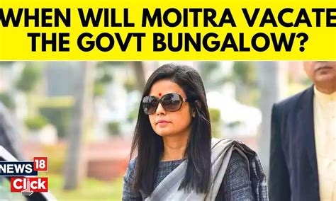 Second Notice Served To Mahua Moitra For Vacating Her Government