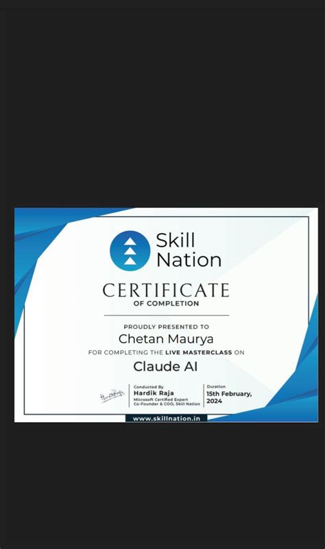 Chetan Maurya On Linkedin Skillnation