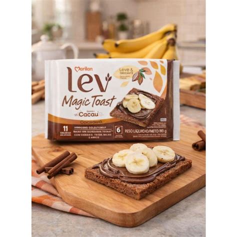 Magic Toast Torradas Kit 4 Sabores Cacau Integral Peru E Light Shopee