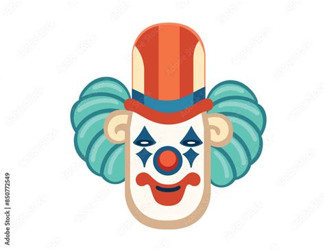 Top Quality Emoticon Circus Clown Emoji Emoticon With Red Nose Funny