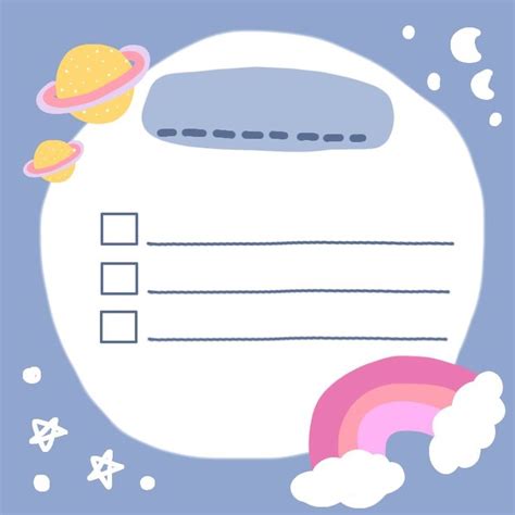 กระดาษโน๊ตท้องฟ้าลายช่อง Note Writing Paper Memo Pad Design Memo Paper