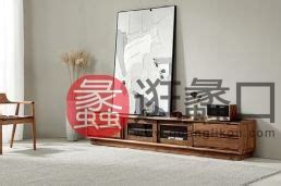 极也北美黑胡桃高定家居客厅意式极简电视柜1900 逛蠡口家具导购平台
