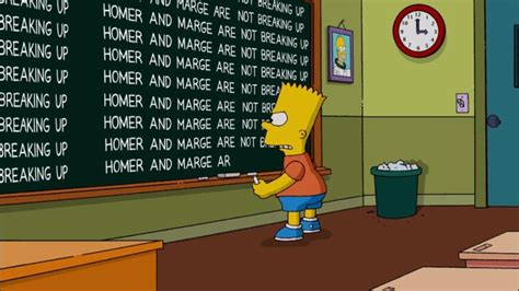 The Simpsons Bart Simpson Blackboard 1024x576 Wallpaper