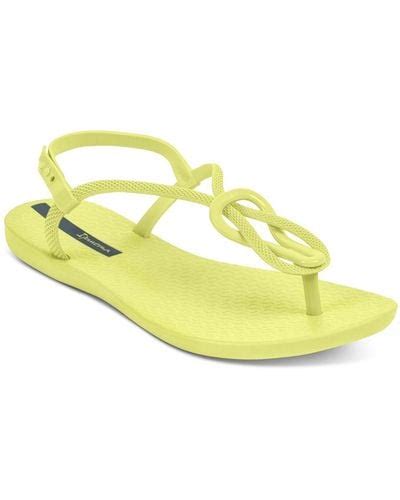 Yellow Ipanema Flats And Flat Shoes For Women Lyst