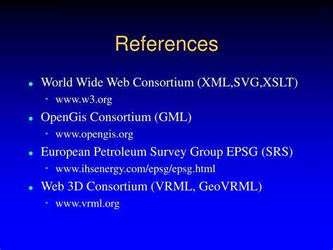 Ppt Introduction To Gml Geography Markup Language As A Tool To