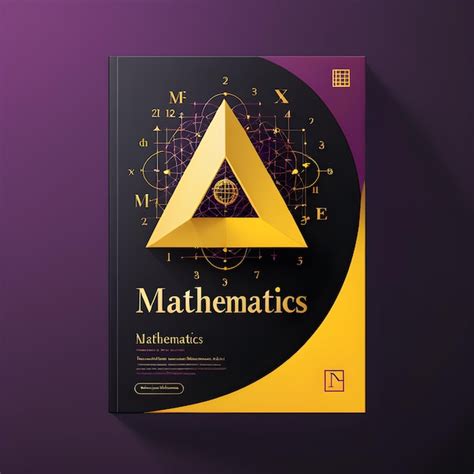 A Book With A Triangle On The Front Of It Premium Ai Generated Image