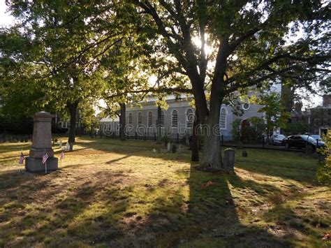 Christ Church Cambridge Cambridge Ma Usa Stock Image Image Of