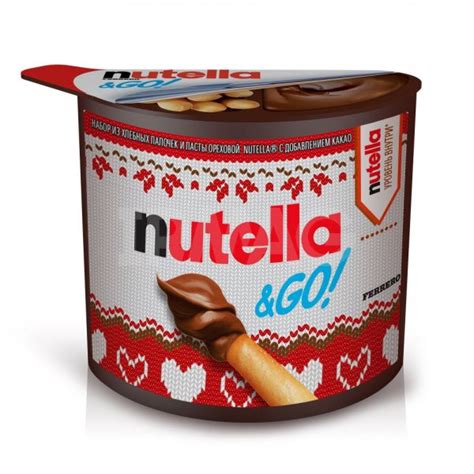 Набор c хлебными палочками и ореховой пастой Nutella&GO! (52 г) - IRMAG.RU
