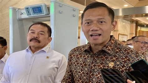 Menteri Agraria Dan Tata Ruang Kepala Badan Pertanahan Nasional ATR