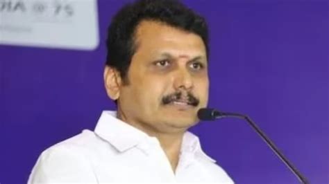 Ngo Alleges Tamil Nadu Minister Senthil Balajis Involvement In