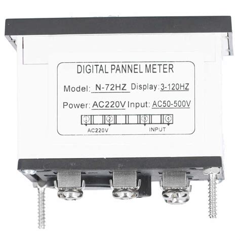 Ac Frequency Meter N‑72hz Ac Frequency Signal Indi Grandado