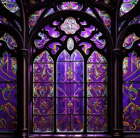 Pin By Darlina Shaw On Stained Glass Purple Art All Things Purple