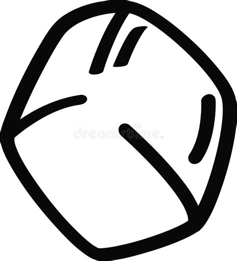 Ice Cube Sketch Stock Vector Illustration Of Vector 319038673