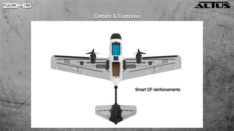 Zohd Altus Twin Motor 980mm Fpv Plane Defiancerc