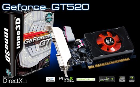 Inno3d Intros 2gb Packing Geforce Gt 520 Graphics Card