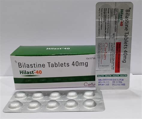 BILASTINE TABLETS 40 MG Jabs Biotech Pvt Ltd