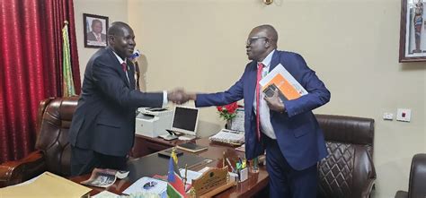 Our Secretary General John Lobor Today Paid A Courtesy Visit To The