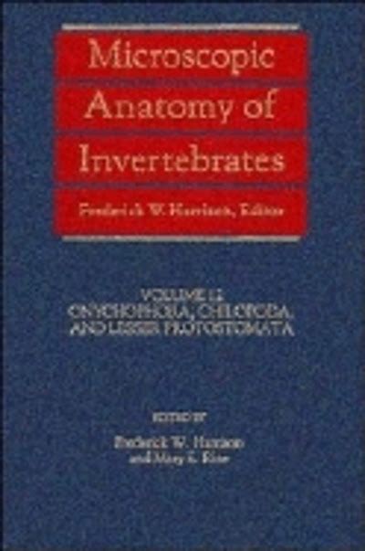 Microscopic Anatomy Of Invertebrates Volume 12 Onychophora
