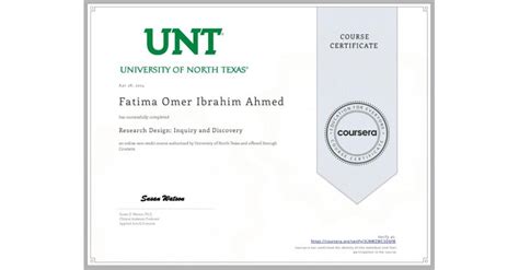 Fatima Ahmed On Linkedin Research Design Inquiry Discovery Education Universityofnorthtexas…