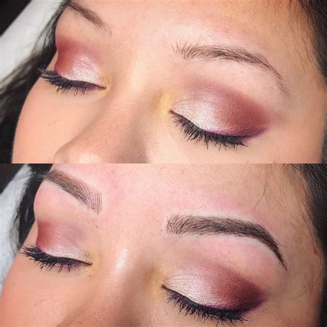 Microblading Eyebrows Vs Microshading Vs Microfeathering What To Know Glamour Threading