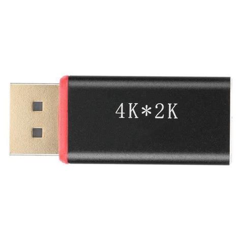 HURRISE Adaptateur DP vers HDMI Kx K HZ Display Port DP Mâle vers HDMI Femelle Adaptateur