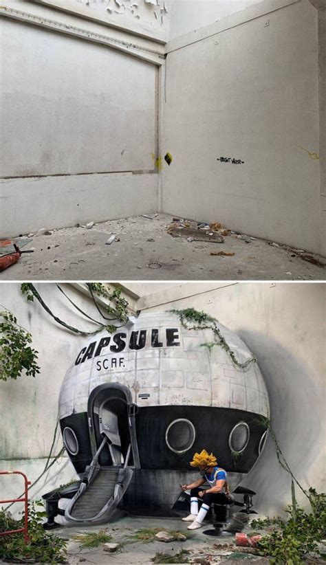 D Street Art By Scaf Oner Pics