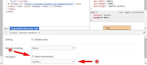 Как изменить User Agent в Chrome и Firefox