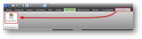 How To Save A Search In The Properties Add On For Navisworks