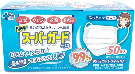 Amazon 株式会社ティー・エイチ・ティー Tht Newスーパーガード マスク ふつうサイズ 大人用 不織布 プリーツ型 50